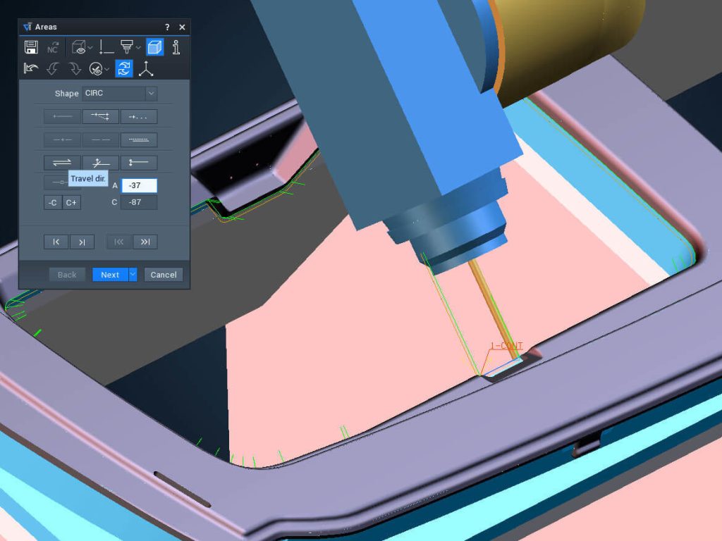 Tebis Specialist CAD/CAM for Trimming Machining and Laser Cutting - MTA