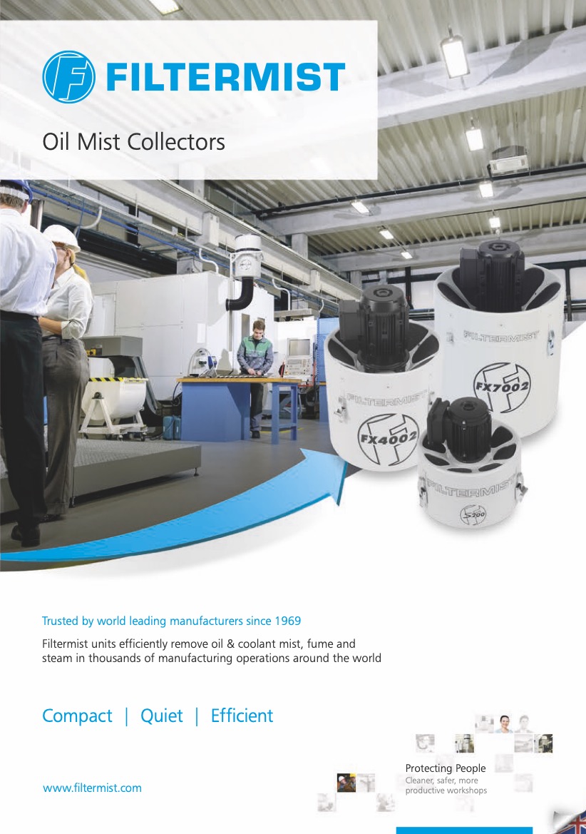 Filtermist Oil Mist Collectors and Accessories - MTA