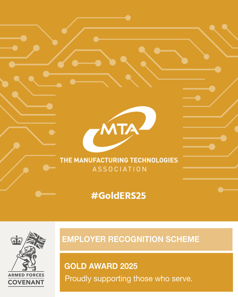 The Manufacturing Technologies Association Awarded Gold! - MTA